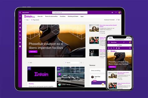 SharePoint Intranet Design Examples And Screenshots Sharepoint Sharepoint Intranet