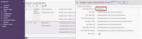 SYN Create SAP System Type From System Type Model Software Support