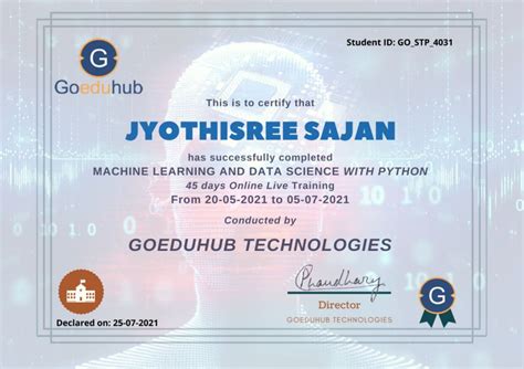 Jyothisree Sajan On Linkedin Deeplearning Training Machinelearning Python