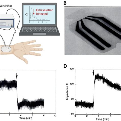 A A Schematic Of The Impedance Measurement System B A Completed Download Scientific