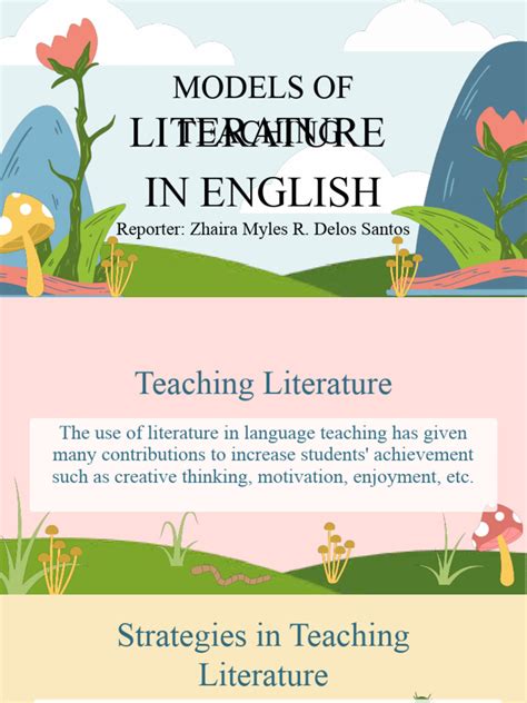 Models Of Teaching Literature In English Pdf
