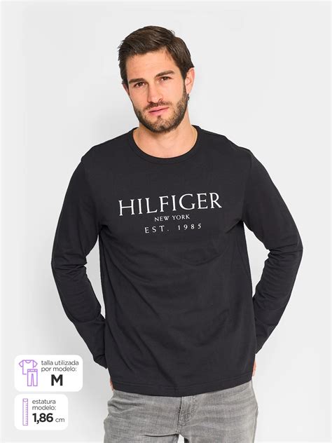 Polera Manga Larga AlgodÓn Hombre Tommy Hilfiger