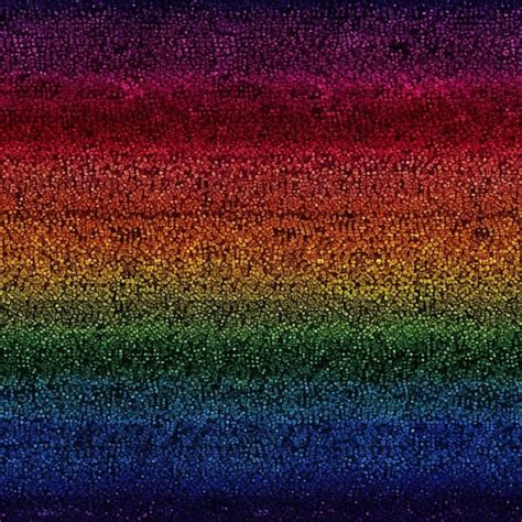 Premium Photo A Close Up Of A Television Screen With A Rainbow Of Colors Generative Ai