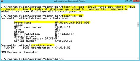 Remote Infrastructure Management Netbackup 772 Vtl Command Line Configuration