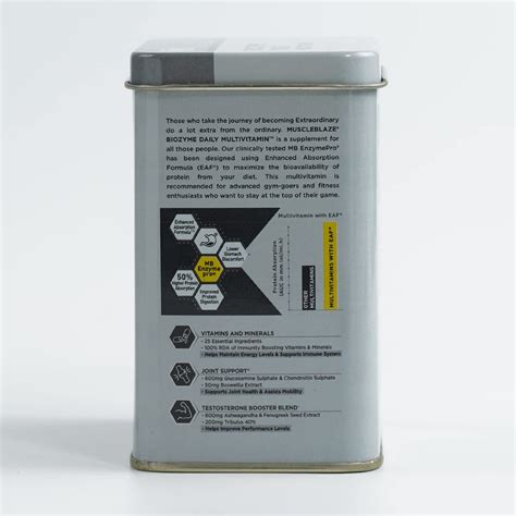 Muscleblaze Biozyme Daily Multivitamin 247 Nutrition