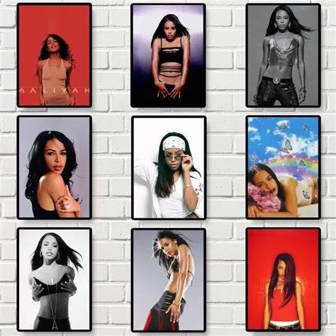 A Aaliyah Singer Poster Posters Prints Wall Pictures Living Room Home