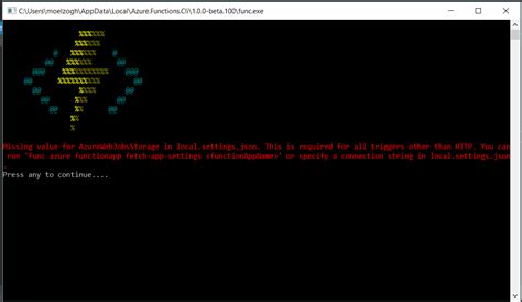 Service Bus Queue Bindings In Azure Functions Vs 2017 Preview · Issue 430 · Azureazure