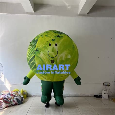 Customized Simulation Inflatable Roll Core Walking Clothing