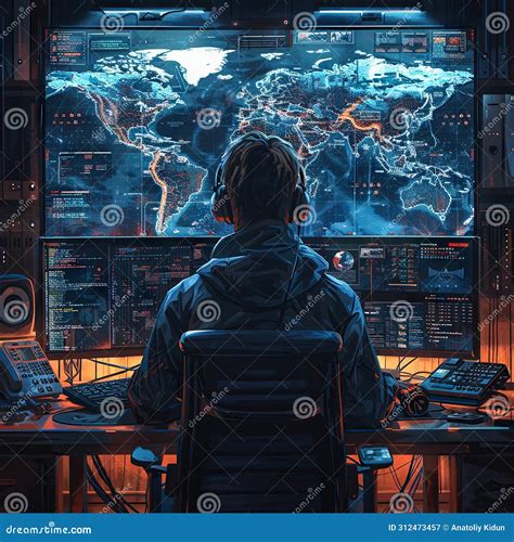 the dark figure of a hacker sits in front of the computer surrounded