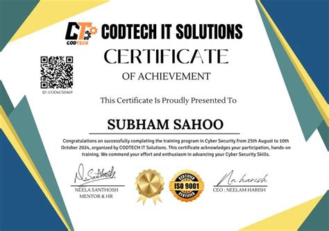 Subham Sahoo On Linkedin Cybersecurity Professionaldevelopment Continuouslearning