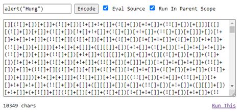 Xss And How Jsfuck Just F Cked My Brain Hung Ngo