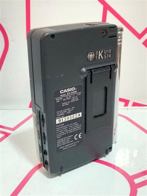 Mini Tv Portatil Casio Ev 510n Nolotire