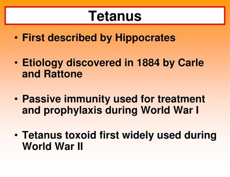Exams And Me Cephalic Tetanus