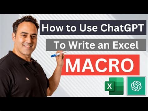 Excel Macro Writing With Chat GPT And AI Tips And Tricks Shorts