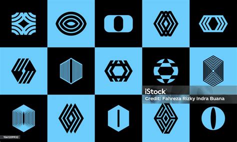 라인 기하학적 문자 O 아이콘 디자인 브랜딩 기술 회사 초기 O 아이콘 템플릿입니다 0명에 대한 스톡 벡터 아트 및 기타 이미지