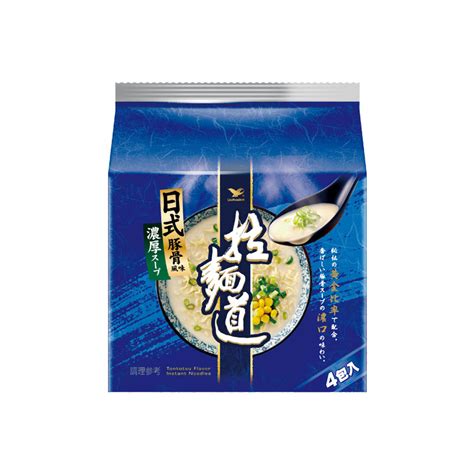 拉麵道日式豚骨風味拉麵 94g 4包 全聯全電商