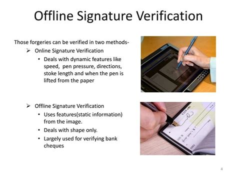 Signature Verification Using Sift Features Ppt