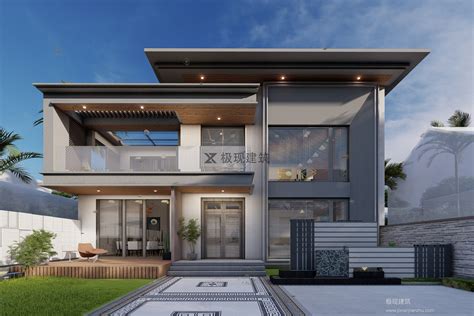 河南周口丨二层现代风格别墅