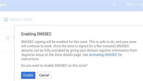 Managing DNSSEC Configuration Cloud DNS Documentation Google Cloud