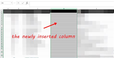Error In Inserting Column And How To Solve It Excel 2013