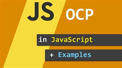open closed principle in javascript explained by luna rojas medium