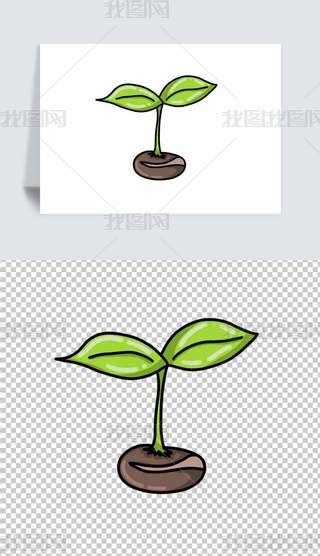 花生种子发芽卡通专题模板 花生种子发芽卡通图片素材下载 我图网