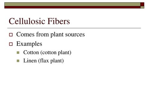Ppt Fiber Characteristics Powerpoint Presentation Free Download Id 4205229
