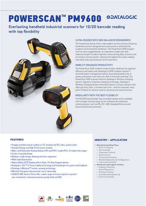 Datalogic Pm9600 Barcode Scanner Instructions