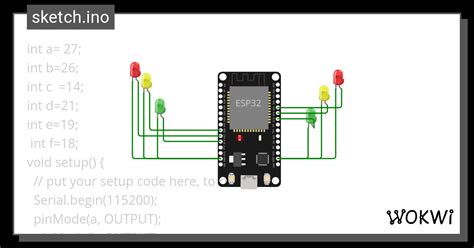 Light Bulb Wokwi Esp32 Stm32 Arduino Simulator