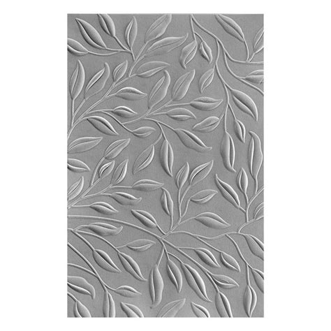 Leafy 3d Embossing Folder Spellbinders Paper Arts Textured A25x7