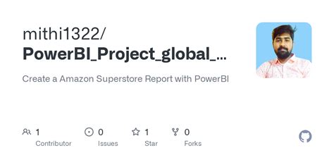 Github Mithi1322 Powerbi Project Global Superstore Create A Amazon Superstore Report With Powerbi