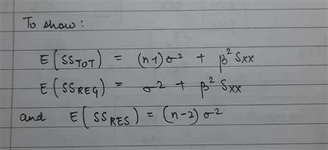 please help me with this proof r askstatistics