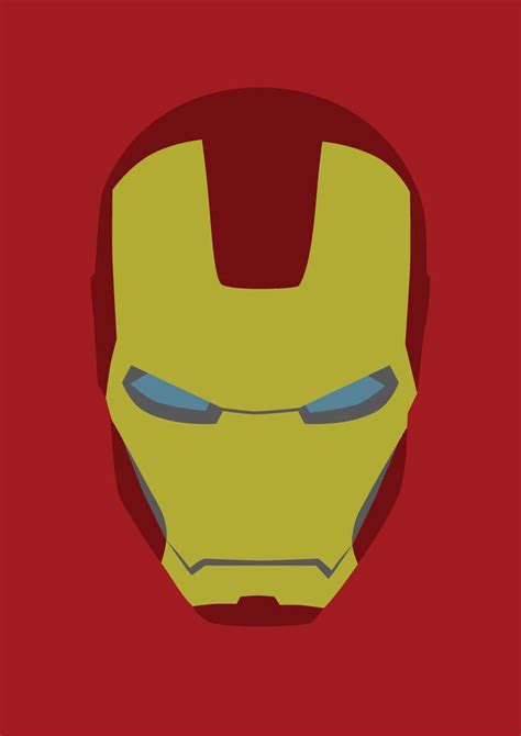Image Result For Simple Ironman Face Iron Man Face Iron Man Mask Iron Man