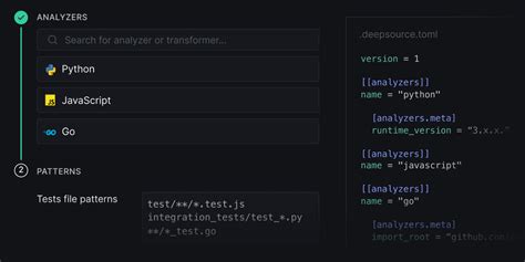 deepsource code quality and static analysis
