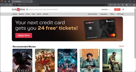 Ronit Mathur On Linkedin Webdevelopment Html Css Bookmyshowclone Nexuscourse Learningjourney