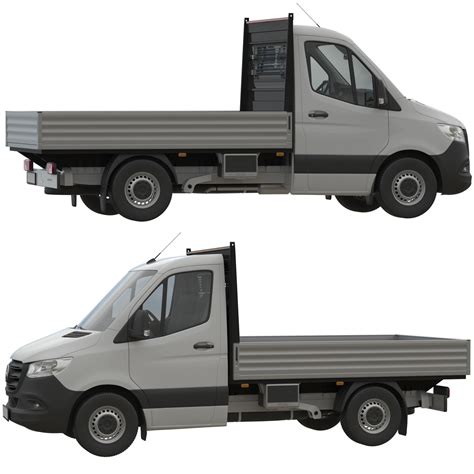 Mercedes Benz Sprinter Chassis Cab L1 3d Model Cgtrader