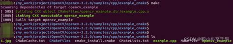 ubuntu18 04安装opencv3 2 0详解（附加源码 第三方库） ubuntu opencv3 2 0安装 csdn博客