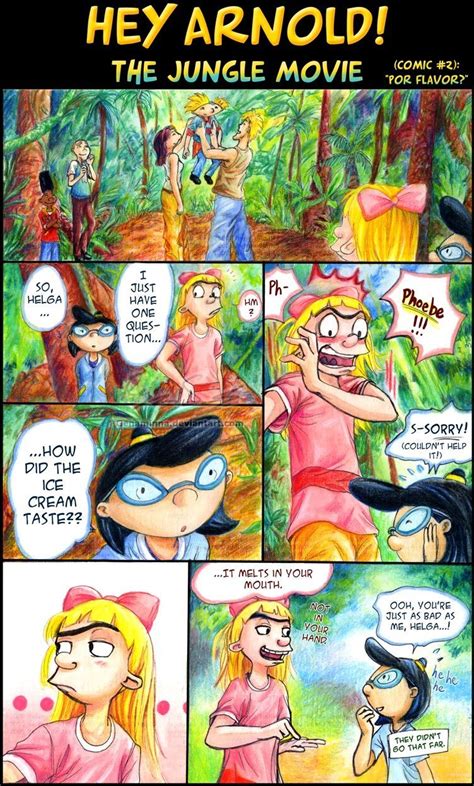 Hey Arnold Tjm Por Flavor Arnold And Helga Fan Art 17821580 Fanpop