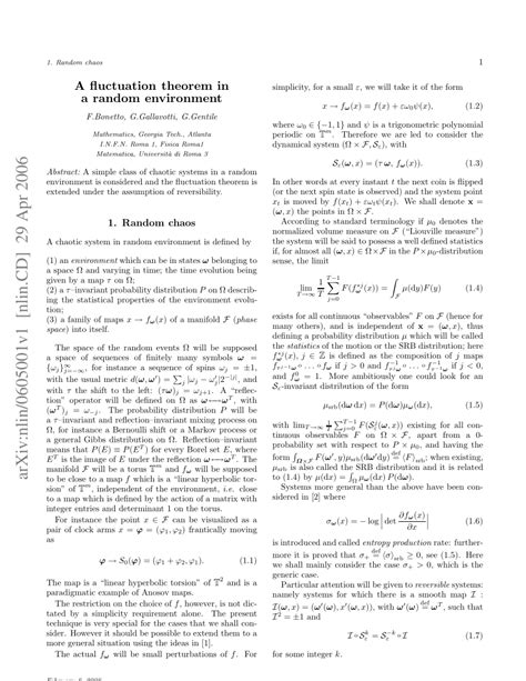 Pdf A Fluctuation Theorem In A Random Environment