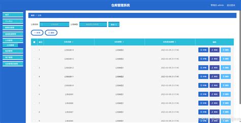 仓库管理系统 基于springboot的仓库管理系统（程序数据库报告）spring Boot 仓库管理系统编程界小明 Csdn博客
