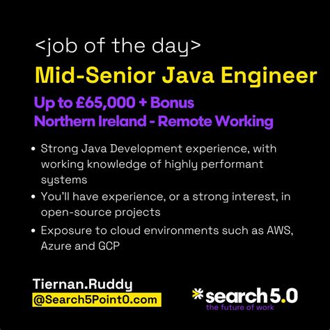 Javaengineer Search5point0 Hiring Jobopportunity Search 50