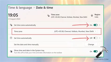 Fix Time Zone Keeps Changing In Windows