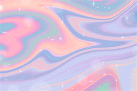 손으로 그린 무지개 반짝이 배경 무료 벡터