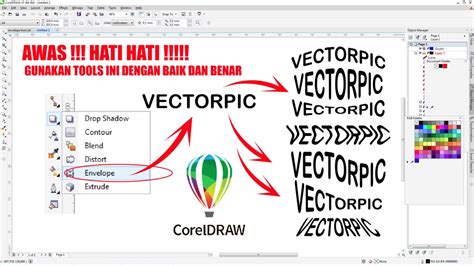 BELAJAR MUDAH TUTORIAL DASAR COREL DRAW BELAJAR CARA MENGGUNAKAN