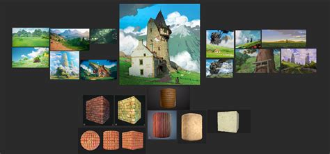 Stylised Unreal Environment From Blockout To Final Render