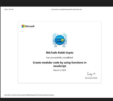 Md Fazle Rabbi Supta On Linkedin Today I Earned My Create Modular Code By Using Function In
