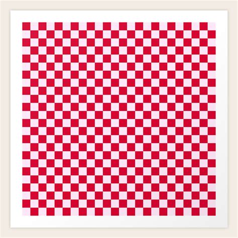 Light Pink Checkered Background