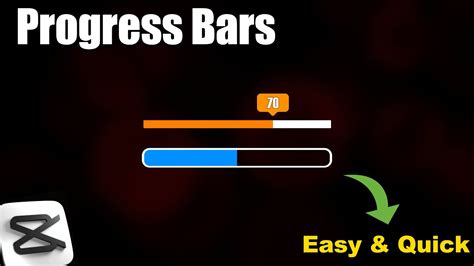 Create Progress Bar In Capcut Pc Simple And Quick Youtube