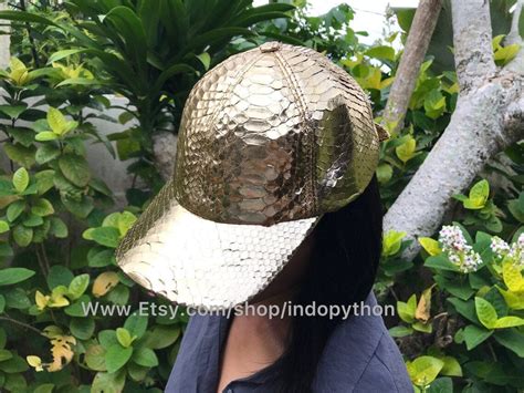 Indopython Gold Python Hat The Best Python Accessories