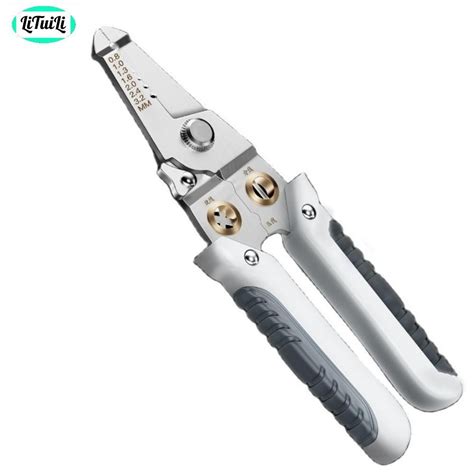 Lituili 7 In 1 와이어 스트리퍼 철 구리 와이어 커터 케이블 커터 클램퍼 분할 와이어 압착 펜치 Aliexpress